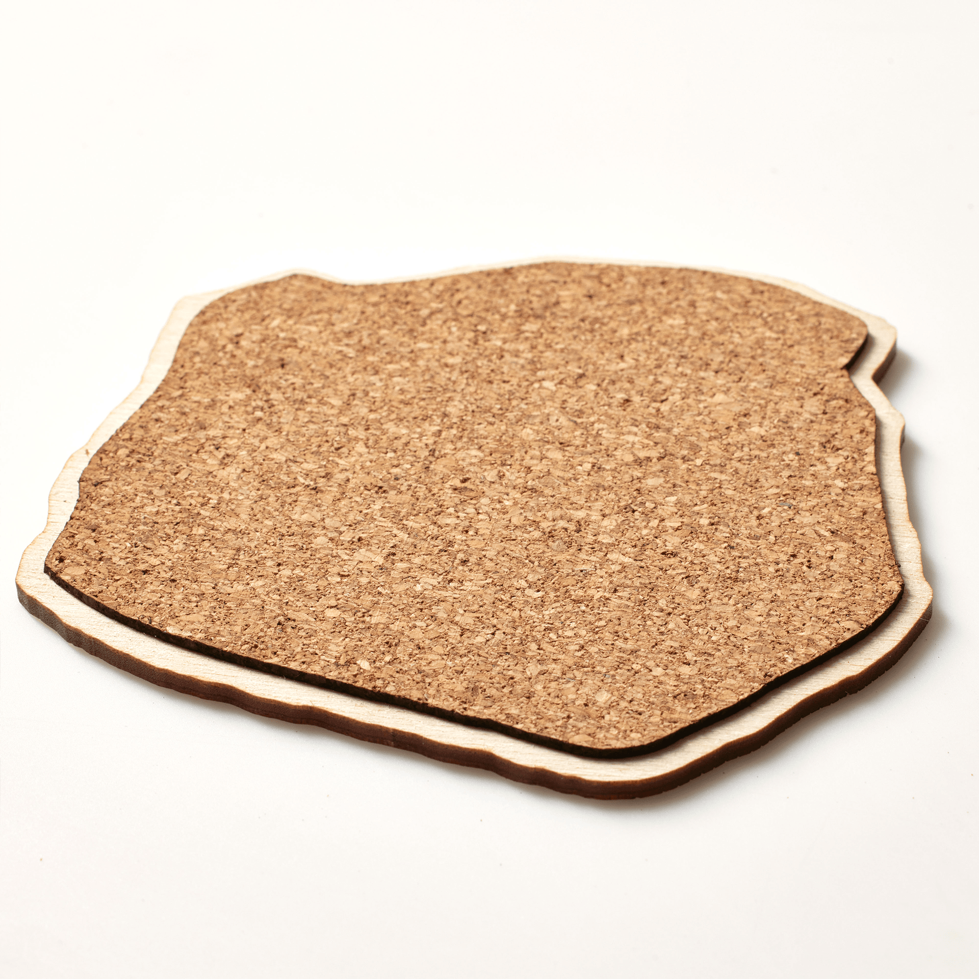 The Half Dome Coaster | Set of Two | Custom Etched Wood