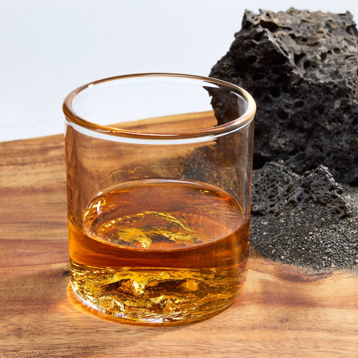 The Hawaiʻi Tumbler | Handblown Mountain Whiskey Glass Made in USA