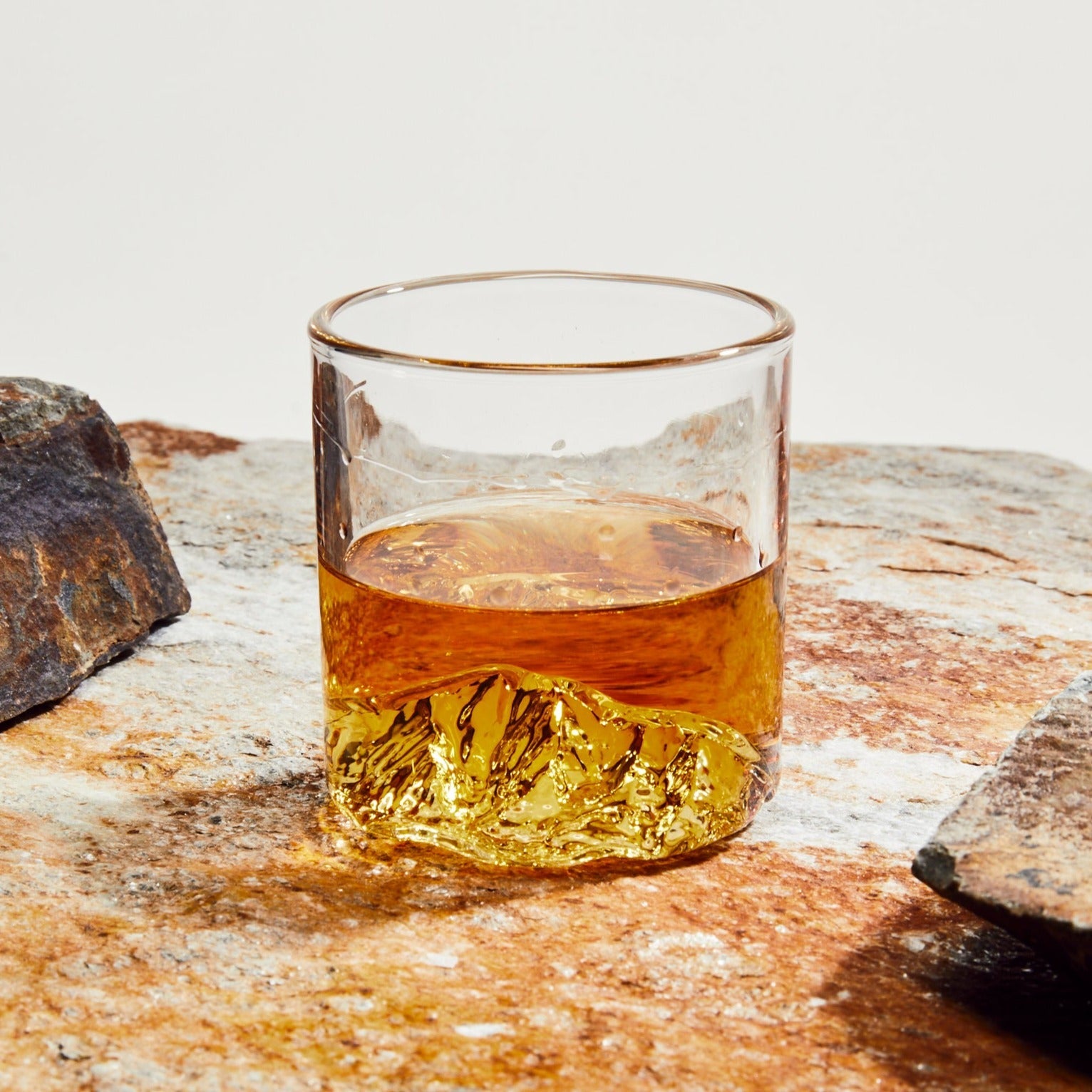 The Maroon Bells Tumbler | Handblown Mountain Whiskey Glass Made in USA