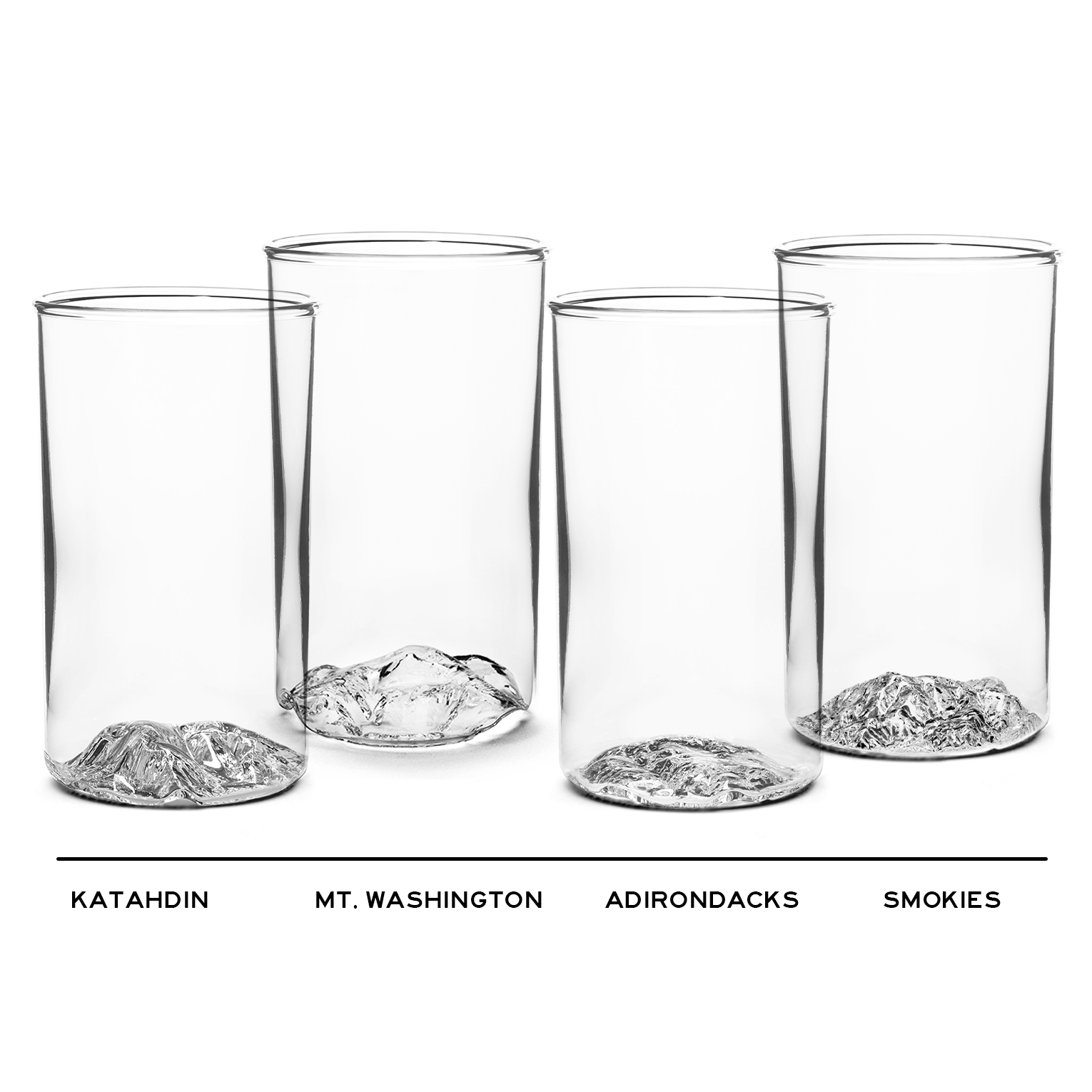 Adirondack Collection | Mountain Whiskey & Beer Glasses - Unique Gifts