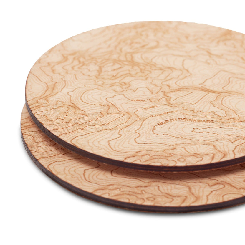 Coasters | Mountain Etched Coasters